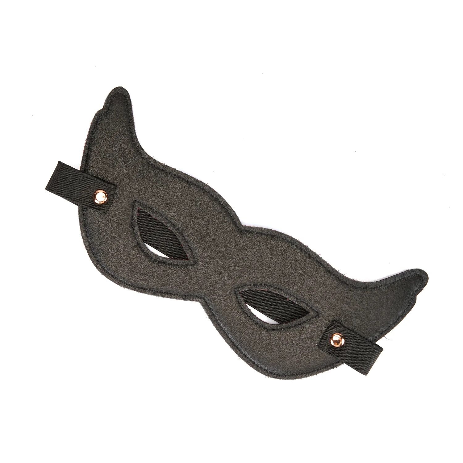 Шкіряна маска на очі Liebe Seele Wine Red Eye Mask Секс шоп Полуничка